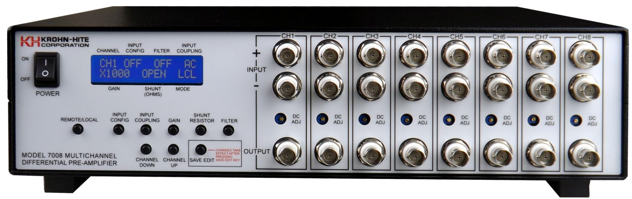 Low Noise Preamplifiers – krohn-hite